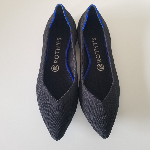 Rothy's | Shoes | Rothys The Point Knit Fabric Ballet Flats | Poshmark